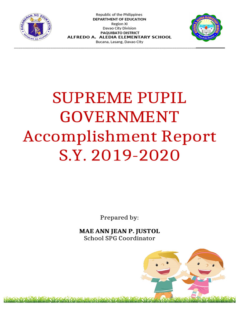 Accomplisment Report 2019 2020 | PDF | Philippines