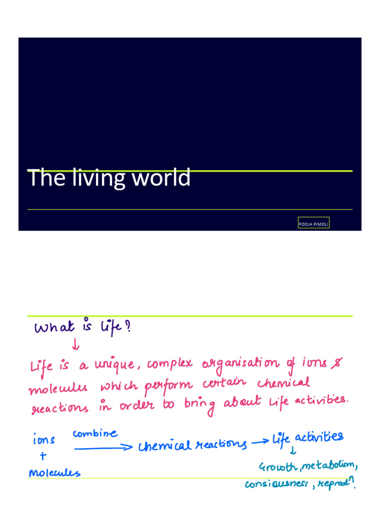 The Living World | PDF