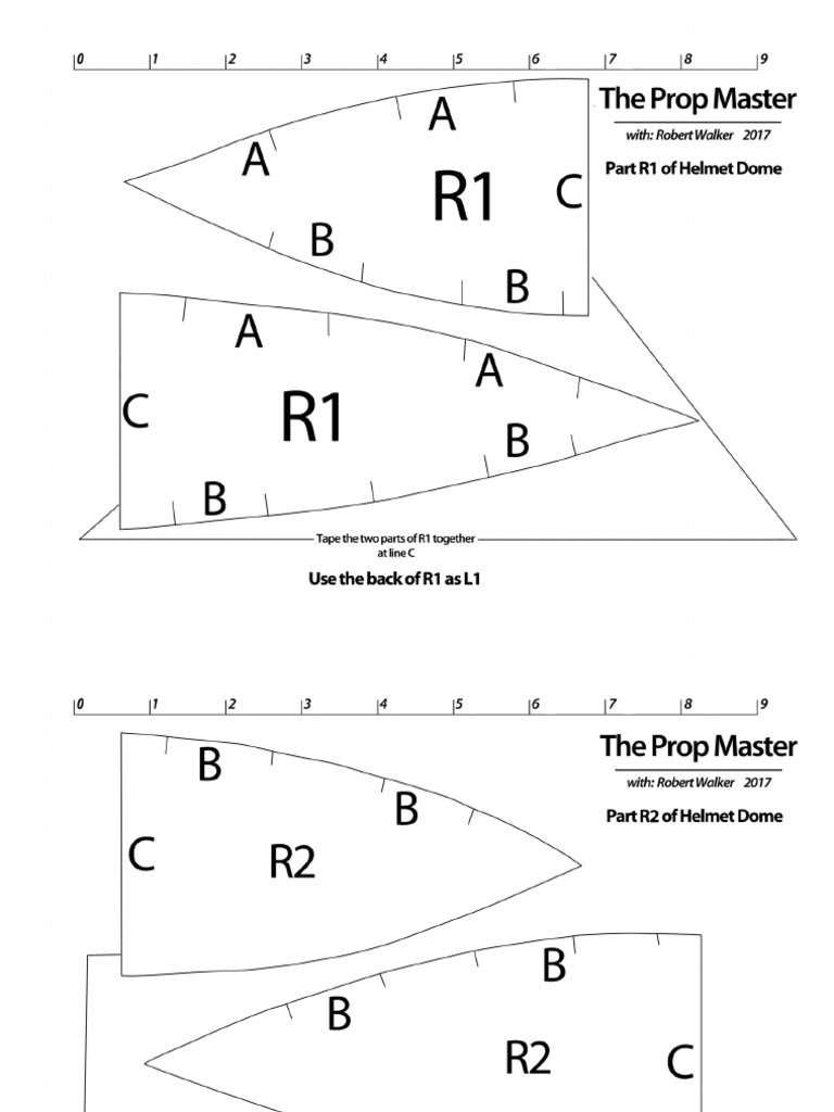 BobaFett Dome Templates | PDF