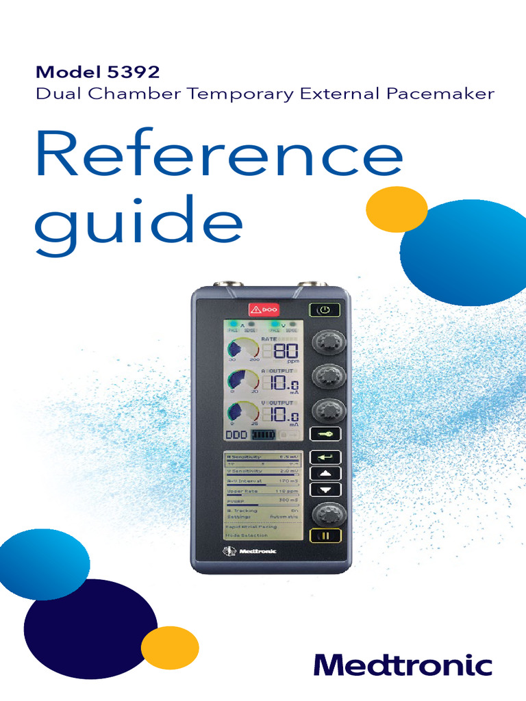 Temporary External Pacemaker 5392 Tip Card | PDF | Artificial Cardiac ...