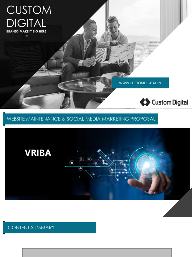 Website Maintenance & Social Media Proposal | PDF | Search Engine Optimization | Social Media ...