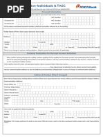 Customer Profile Updation Form For Individual/ Non-Individual Account ...