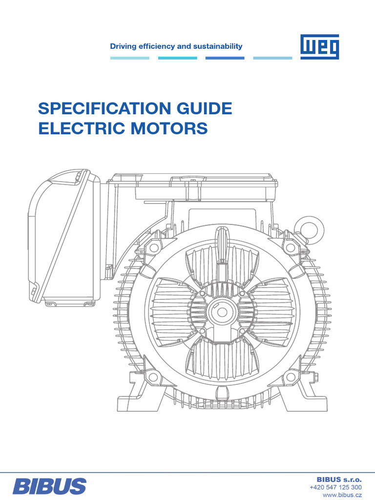 Motors Specification | PDF | Electric Motor | Ac Power