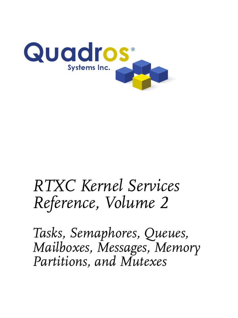 RTXC Kernel ServicesV2 Decrypted | PDF | C (Programming Language ...