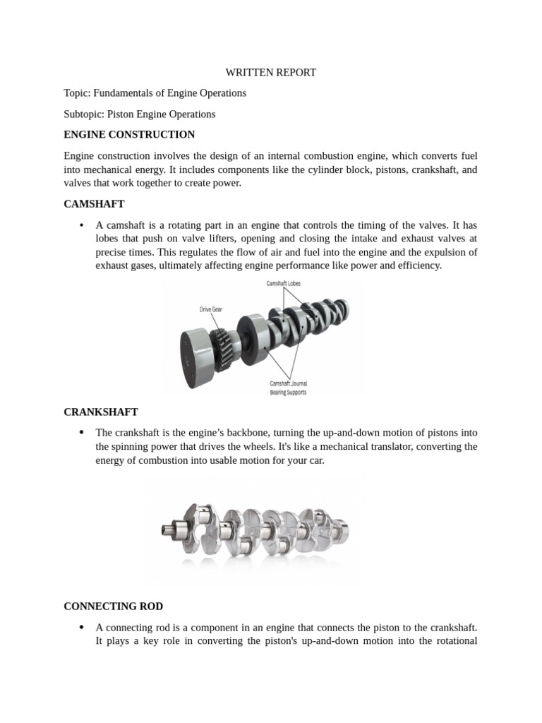 Engine Basics for Enthusiasts | PDF | Internal Combustion Engine | Piston