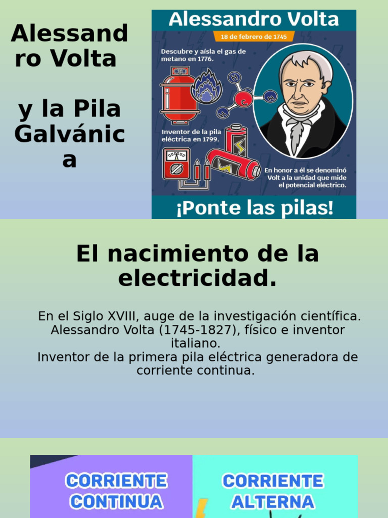 Alessandro Volta | PDF