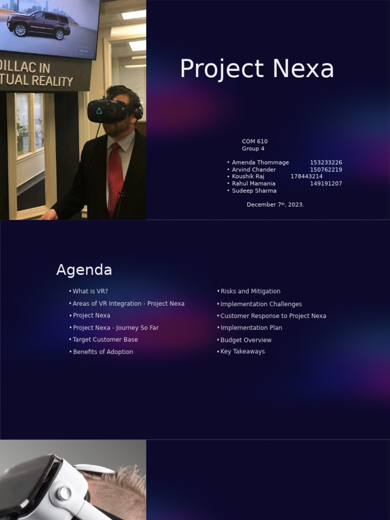 Nexa Final Version | PDF | Virtual Reality | Computer Security