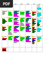 Example Company Weekly Battle Rhythm | PDF