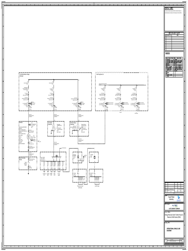 HPP - Overall Single Line Diagram R00-Main | PDF | Electrical ...