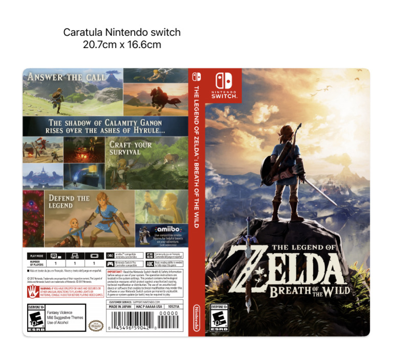 Portada Tloz Botw | PDF