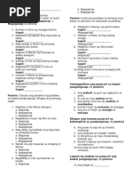Aspekto NG Pandiwa - Worksheet | PDF | Morphology | Languages