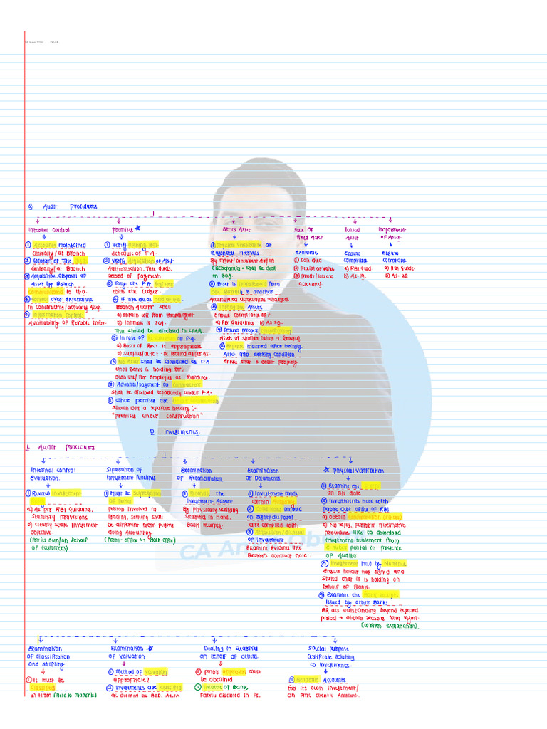Bank Audit-Part 3 CA Final | PDF