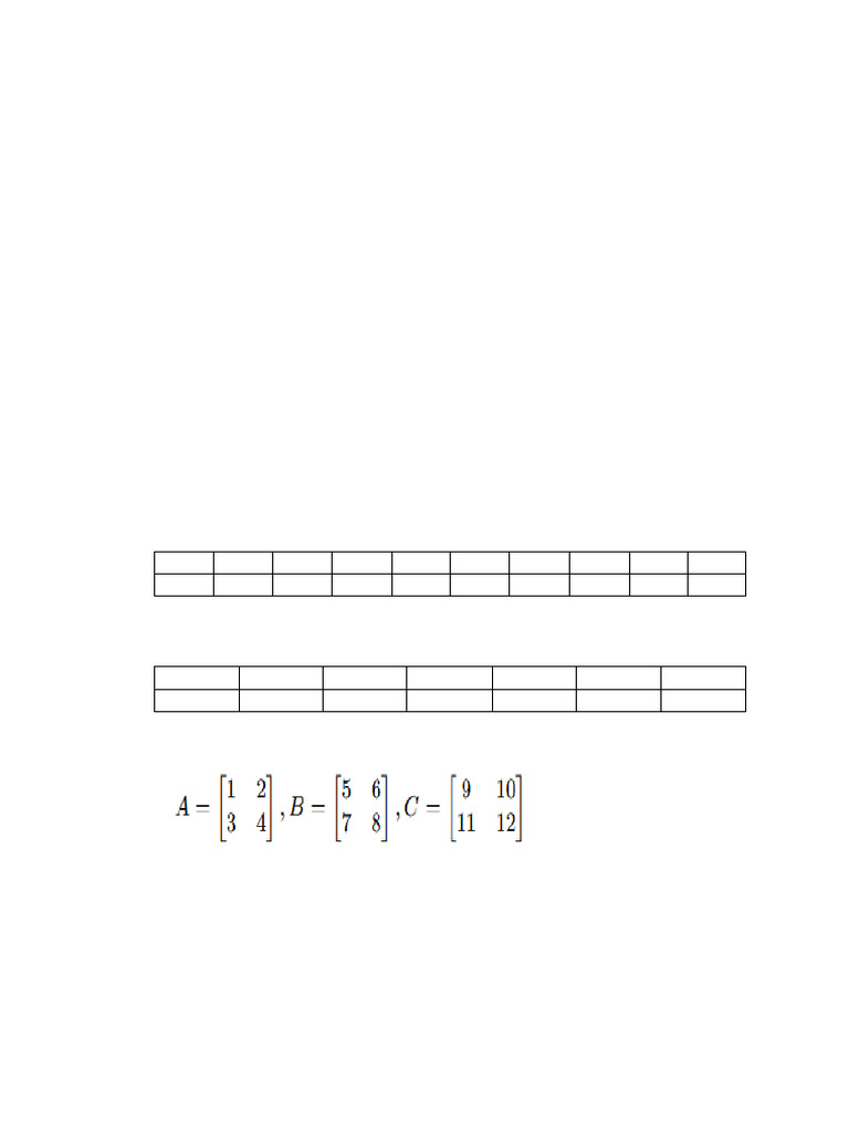 Second Internal Exam Maths | PDF