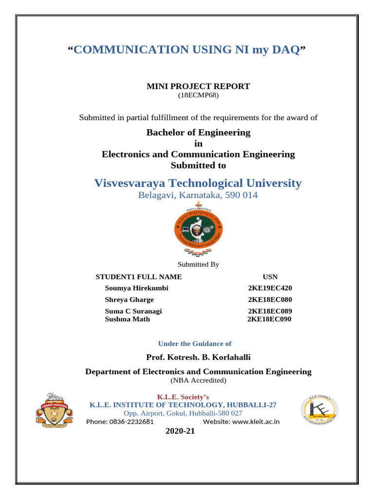 Mini Project Report 2nd Phase... | PDF | Modulation | Electronics