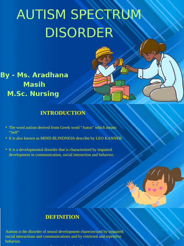 Understanding Autism Spectrum Disorder | PDF | Autism Spectrum | Mental ...