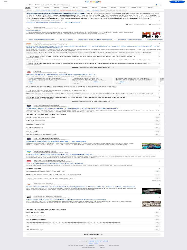 Swastika Symbol in Chinese Culture | PDF | Languages Of Taiwan