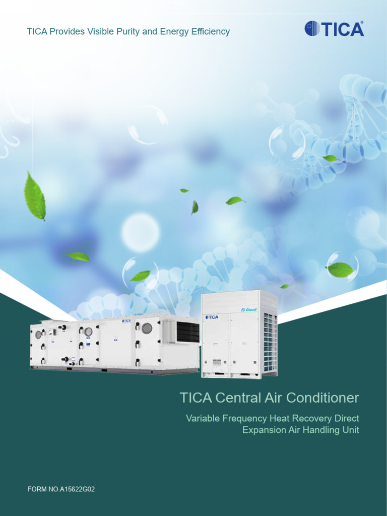 Cloud VRF Heat Recovery DX Air Handling Unit | PDF | Air Conditioning ...