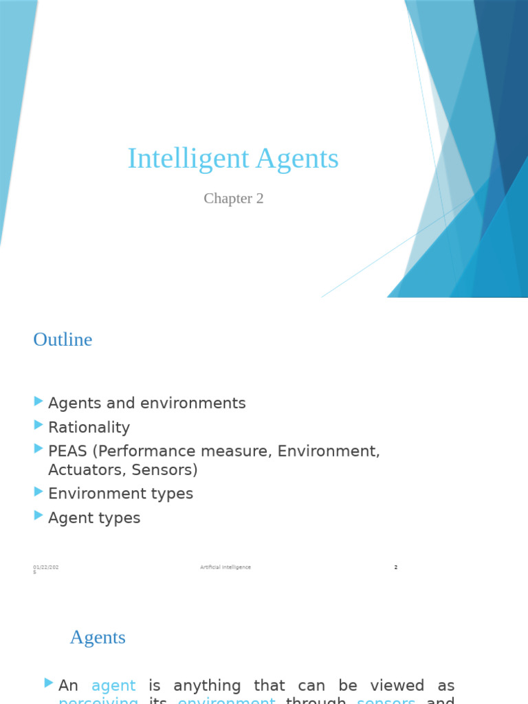 AI02 Intelligent Agents | PDF | Neuroscience | Cognitive Science