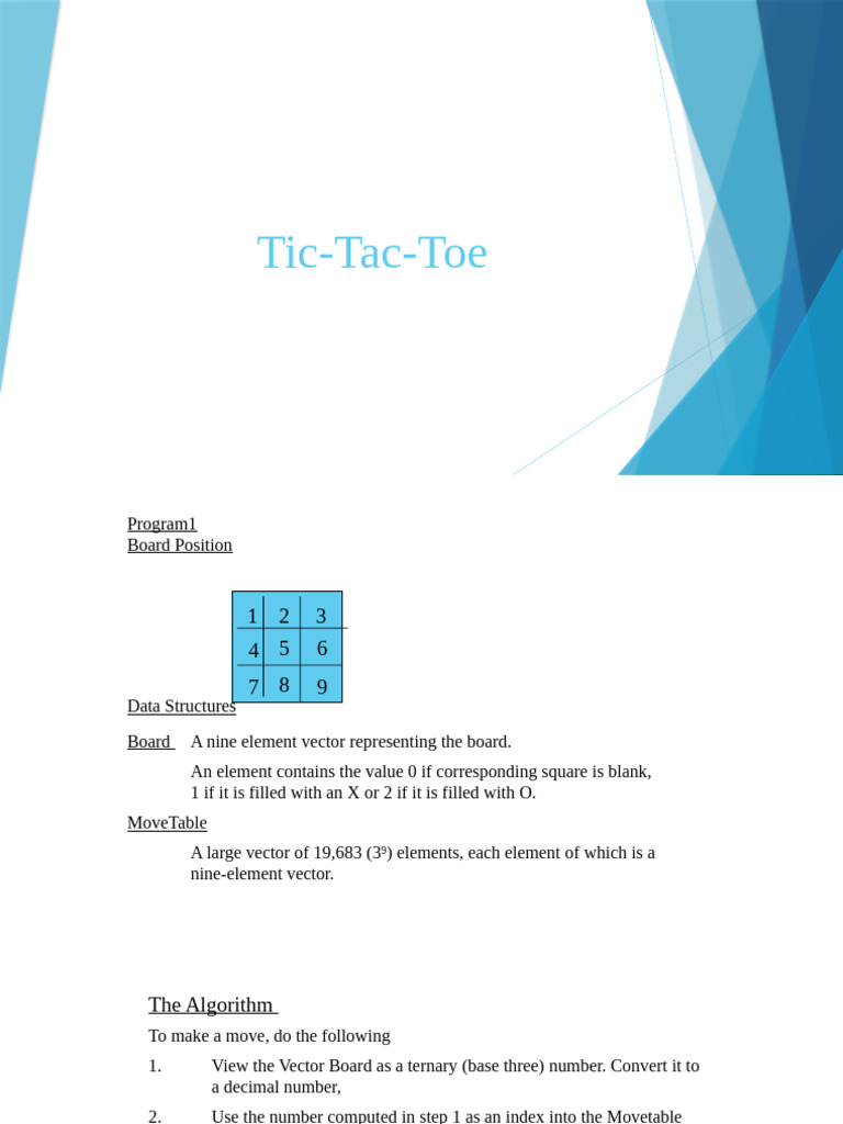AI03-Tic Tac Toe | PDF | Numbers | Theoretical Computer Science AI03-Tic Tac Toe | PDF | Numbers | Theoretical Computer Science