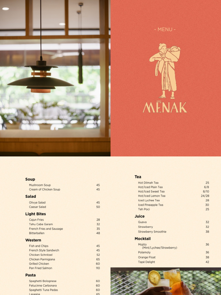 MENAK - Menu Final | PDF