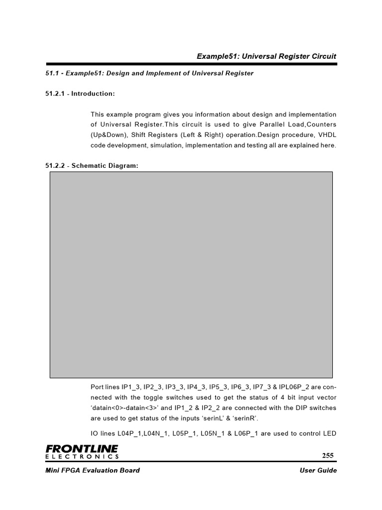 Universal Shift Registers | PDF | Vhdl | Field Programmable Gate Array