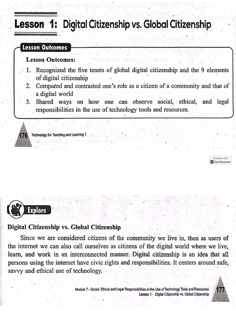 Digital Citizenship | PDF