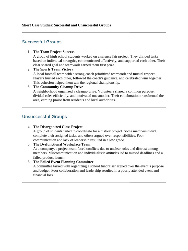 Case Study Grade 10 | PDF
