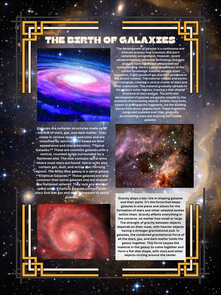 Understanding Galaxy Formation Processes | PDF | Galaxy | Stars