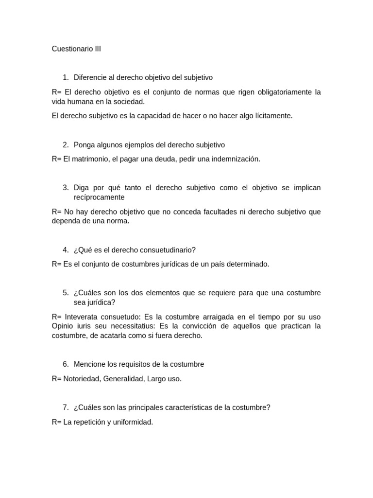 Cuestionario Cap 3 | PDF