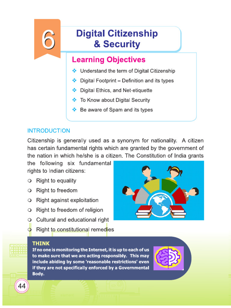 ICT 6th chapters 6 -8 | PDF