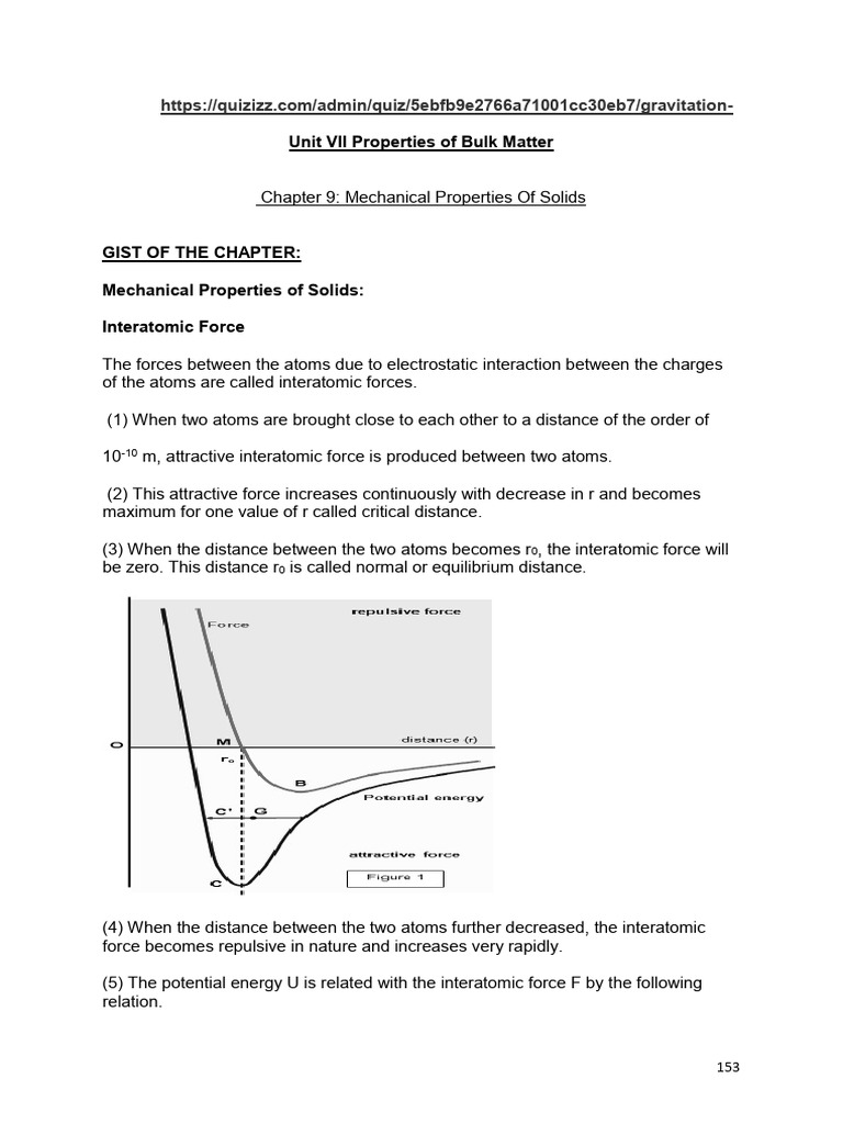 class XI physics | PDF | Elasticity (Physics) | Drag (Physics)