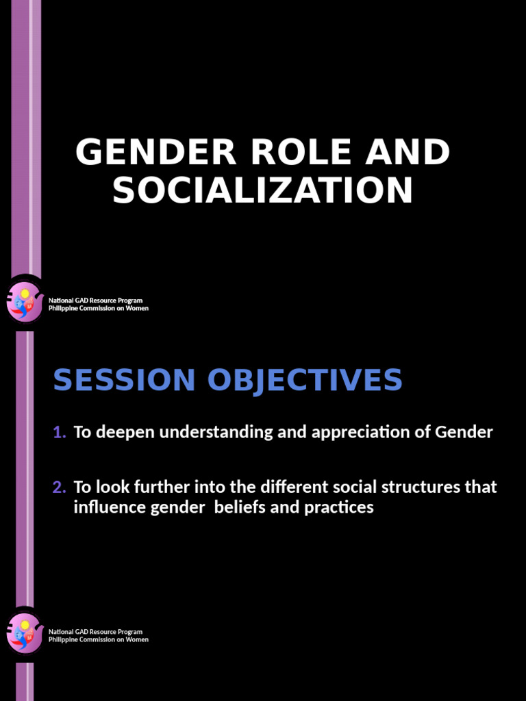 479670885-02-GENDER-ROLE-SOCIALIZATION | PDF | Socialization | Gender