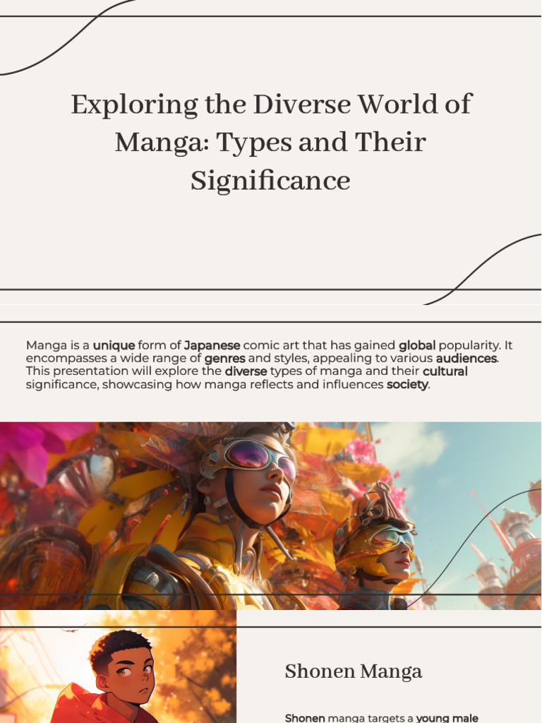 exploring-the-diverse-world-of-manga-types-and-their-significance- | PDF