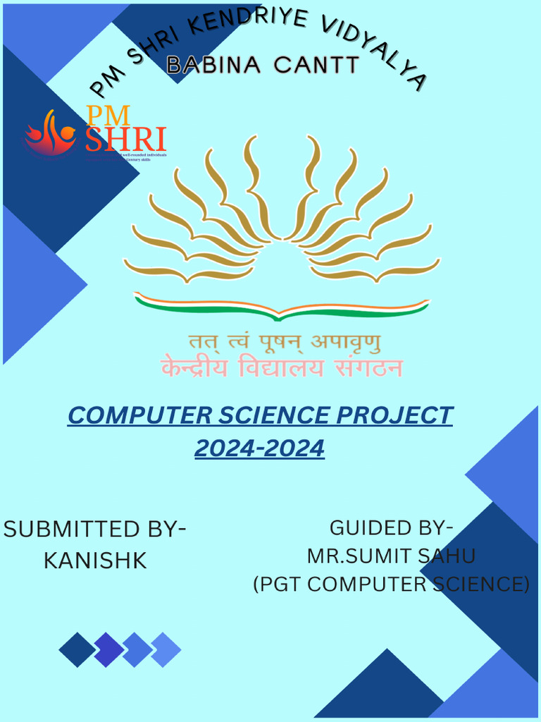 Computer Project | PDF