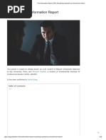 First Information Report (FIR) Template | PDF