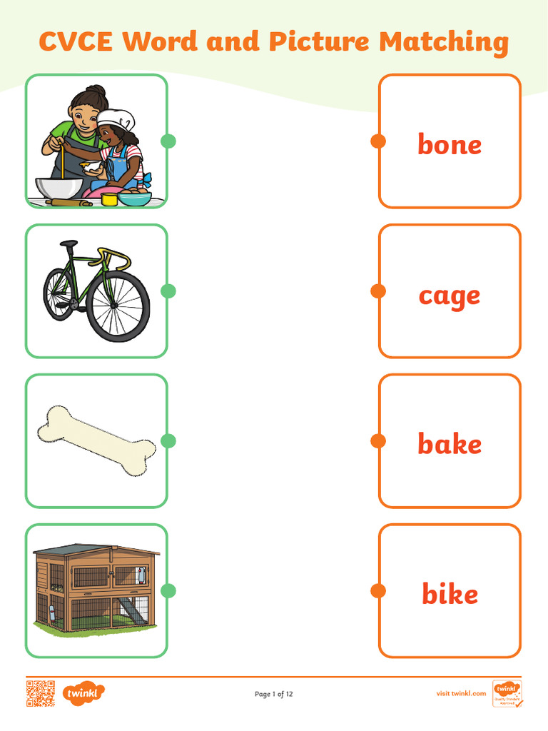 ar-en-1687200975-cvce-words-and-picture-matching-worksheets_ver_1 | PDF