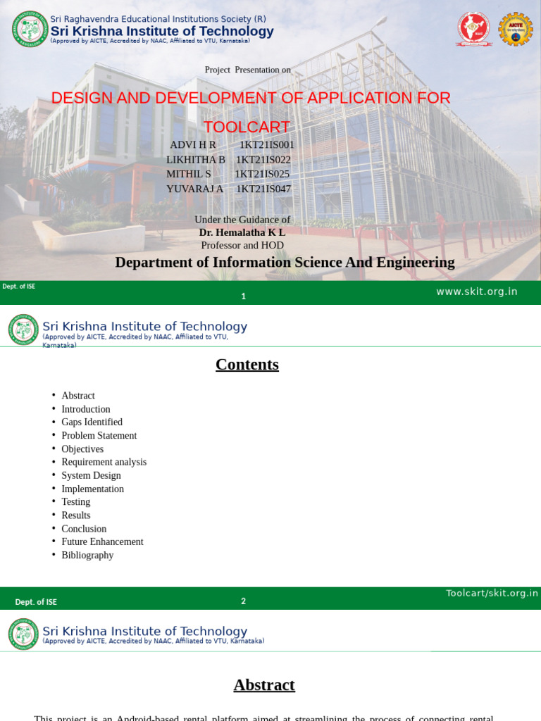 Rental System Ppt | PDF | Usability | Android (Operating System)