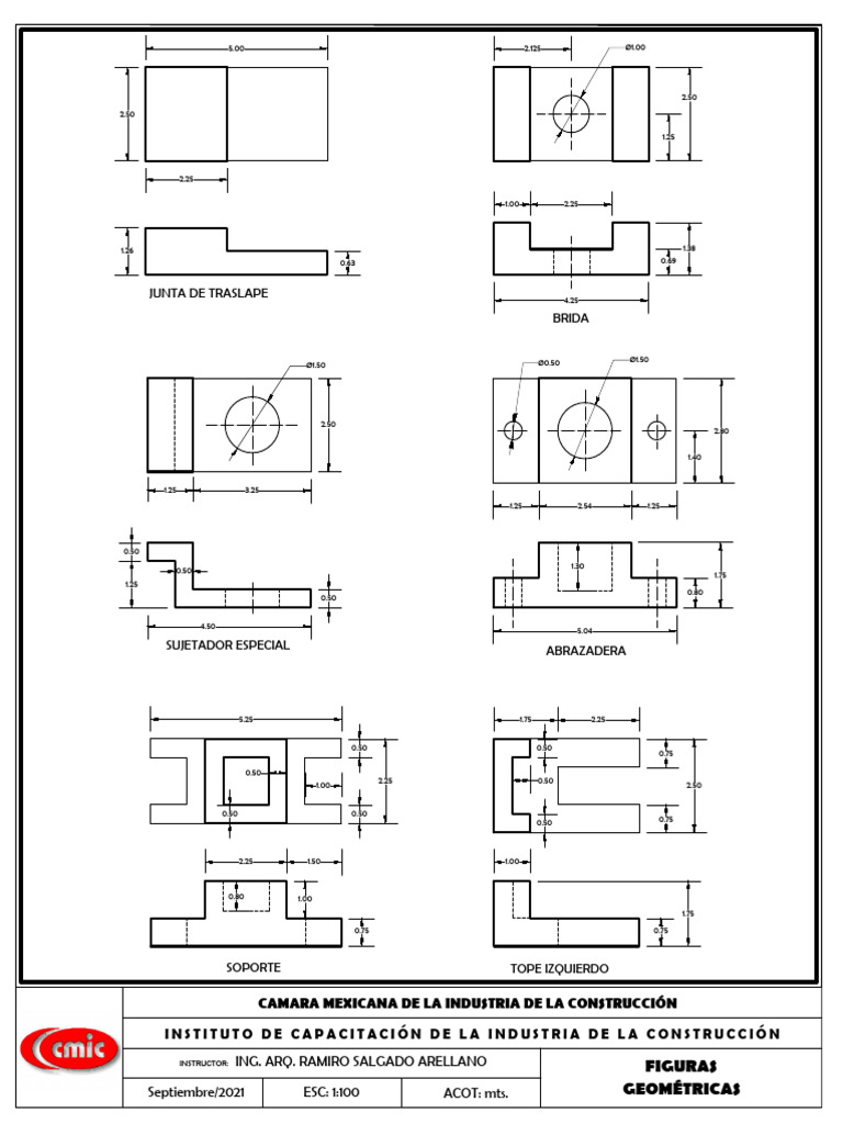 Figuras Geométricas en Construcción | PDF