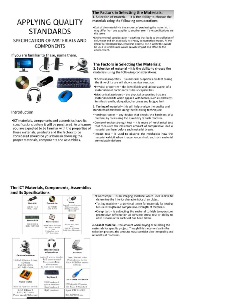 Tle 1ST Quarter Notes - 2 | PDF