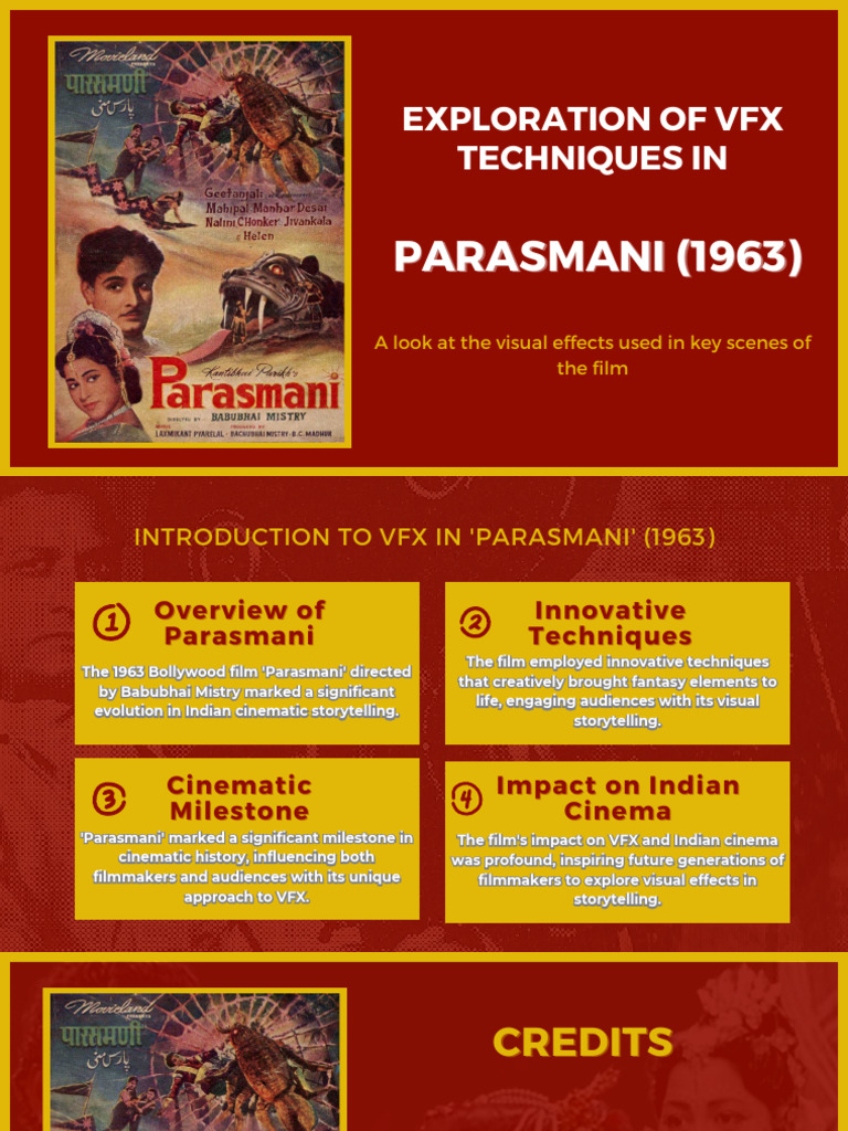 VFX Evolution in 'Parasmani' | PDF | Cinematography