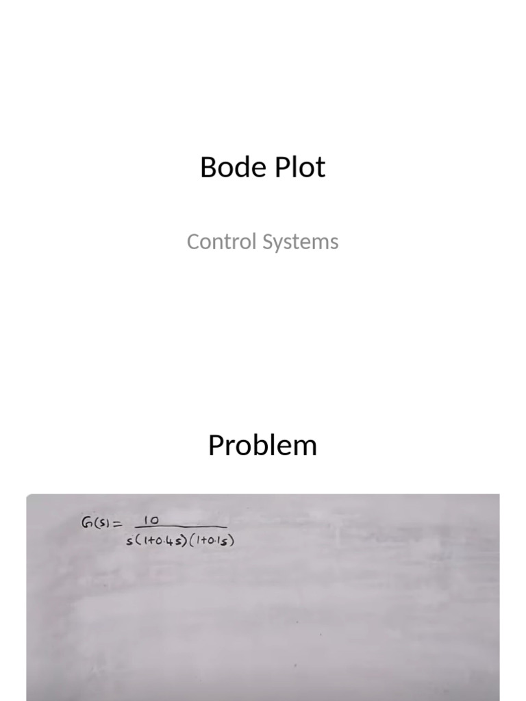 Bode Plot | PDF