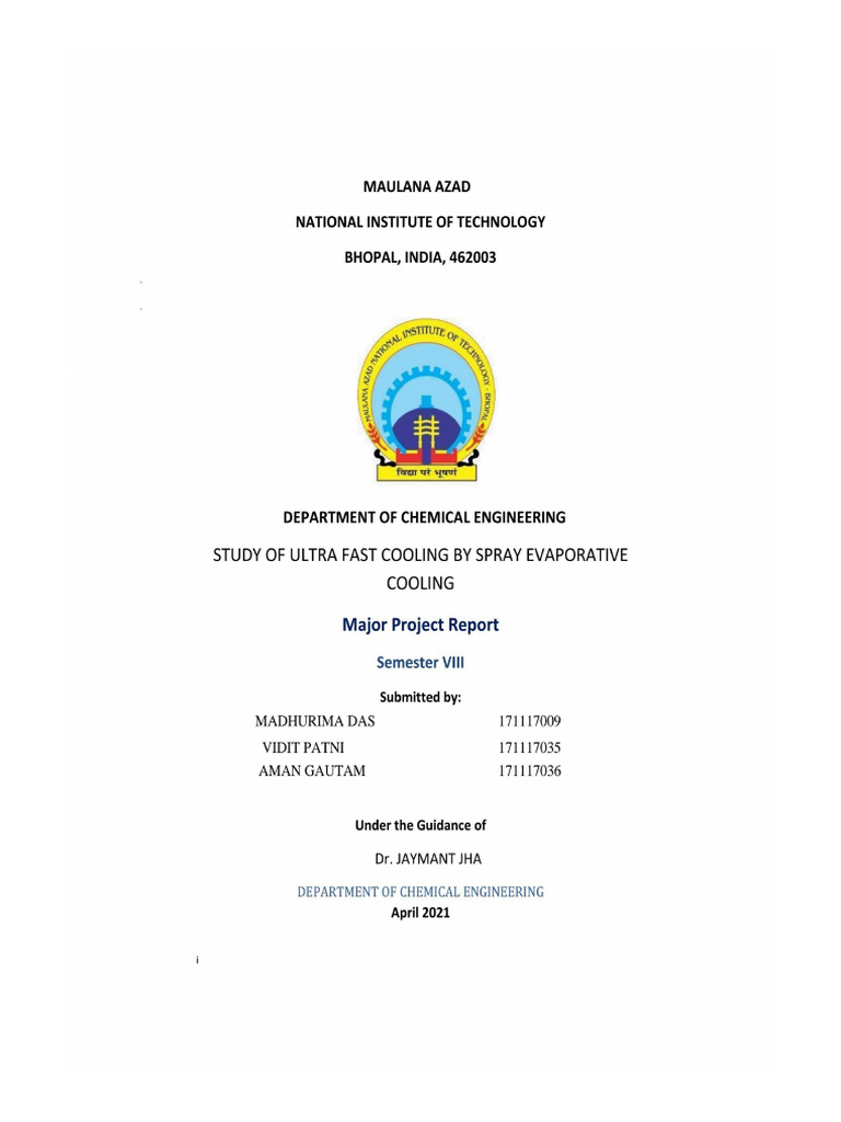 Major Project Report | PDF