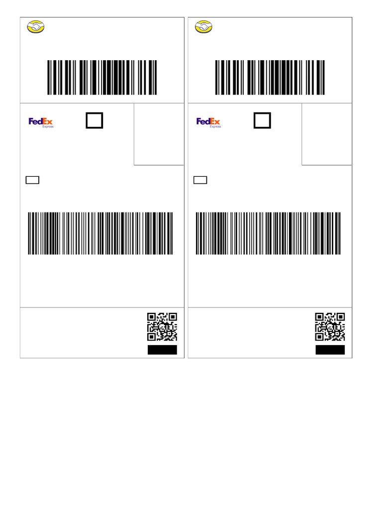 Shipment Labels 240830142159 | PDF