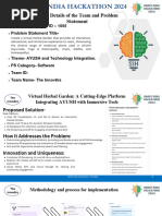SIH2025 IDEA Presentation Format | PDF