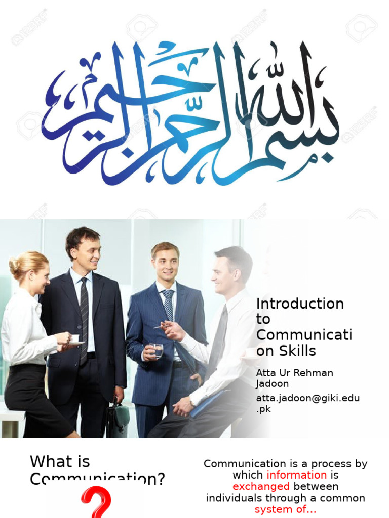 Essential Communication Skills Overview | PDF | Communication ...