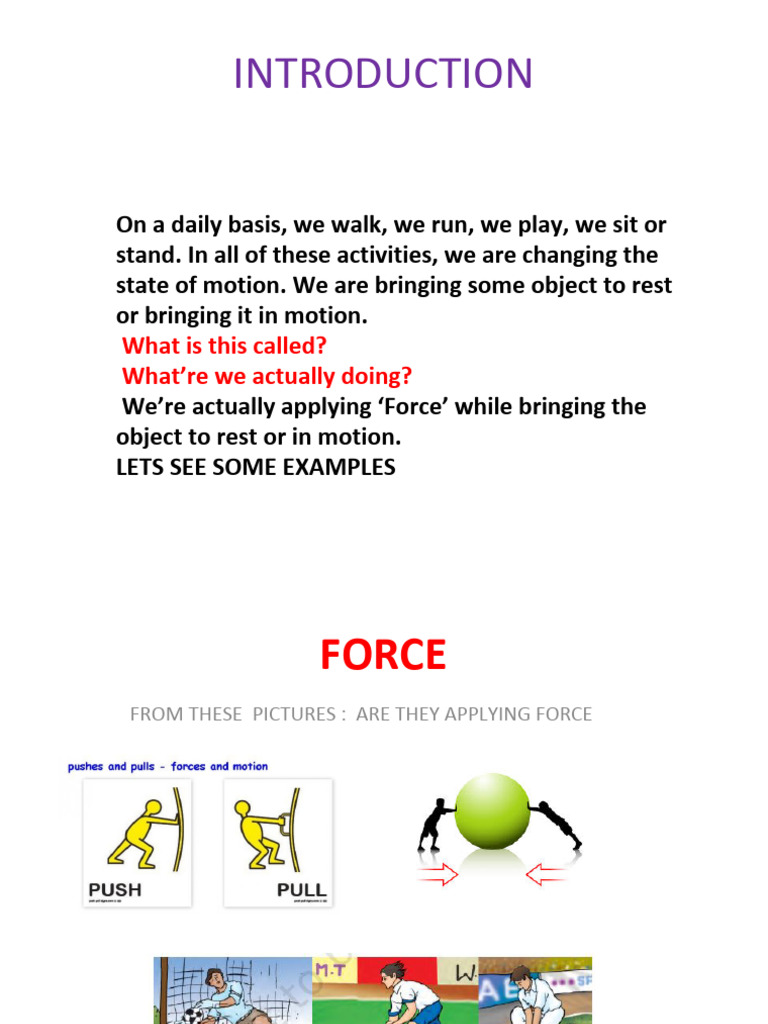 Force3 | PDF | Force | Physical Sciences
