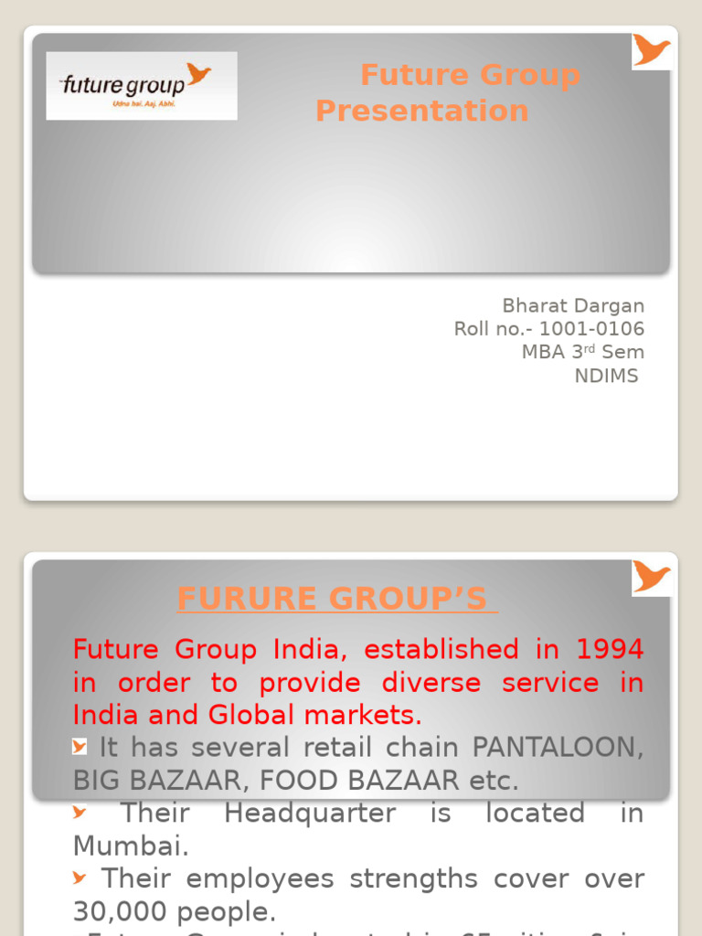 On Future Group | PDF | Brand | Business
