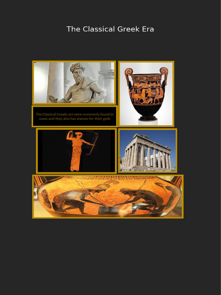 The Classical Greek Era Shot | PDF