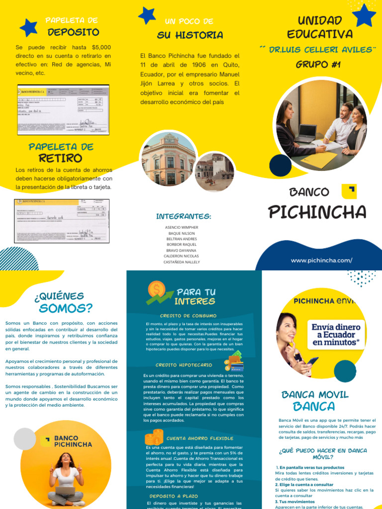 Opciones Financieras de Pichincha | PDF | Bancos | Interés