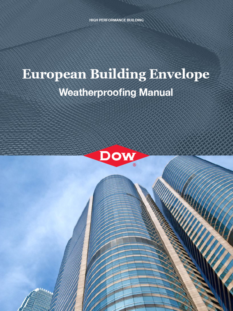 Building Envelope Weatherproofing Manual | PDF | Silicone | Thermal ...
